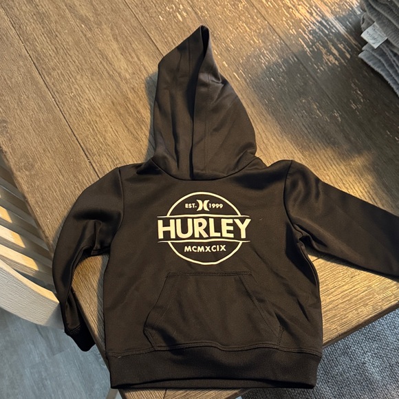 Hurley | Shirts & Tops | Hurley Kids Black Logo Hoodie | Poshmark